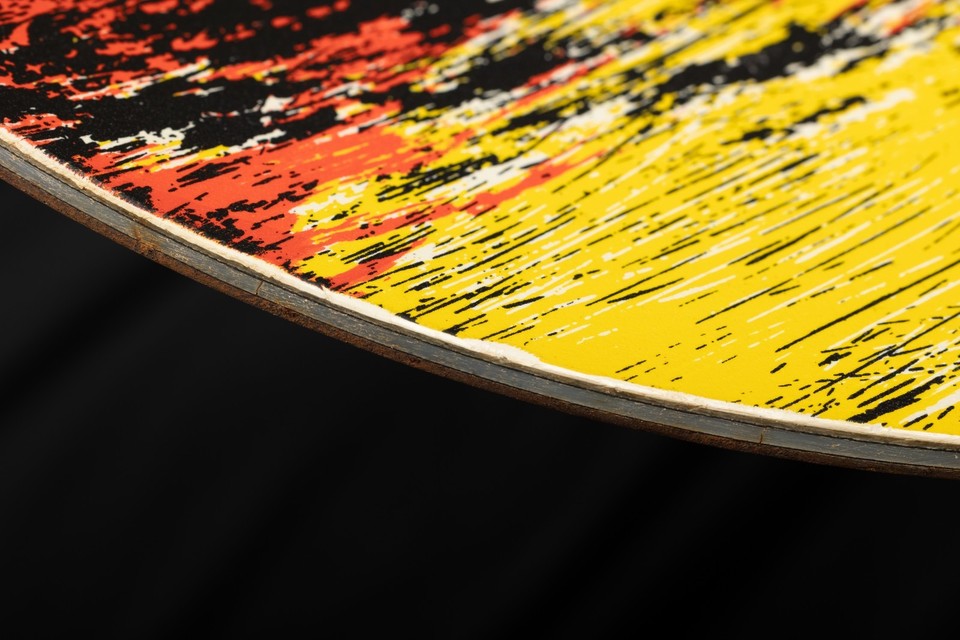 1990 Burton Craig Kelly Vintage Snowboard, Ketchup and Mustard, Mystery ...