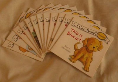 COMPLETE set of 12 I Can Read! Biscuit series phonics picture books ...