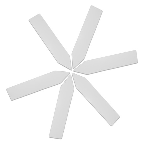 Easy to Write Plant Labels Matte Finish Garden Marker Tags 10x2 cm Pack ...