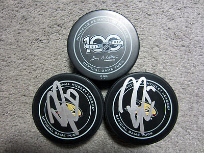 RYAN KESLER Anaheim Ducks SIGNED Autograph Official Game Puck w/COA | eBay