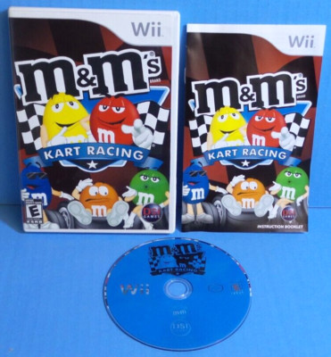 M & M'S KART RACING Nintendo Wii COMPLETE WITH MANUAL 802068101374| eBay