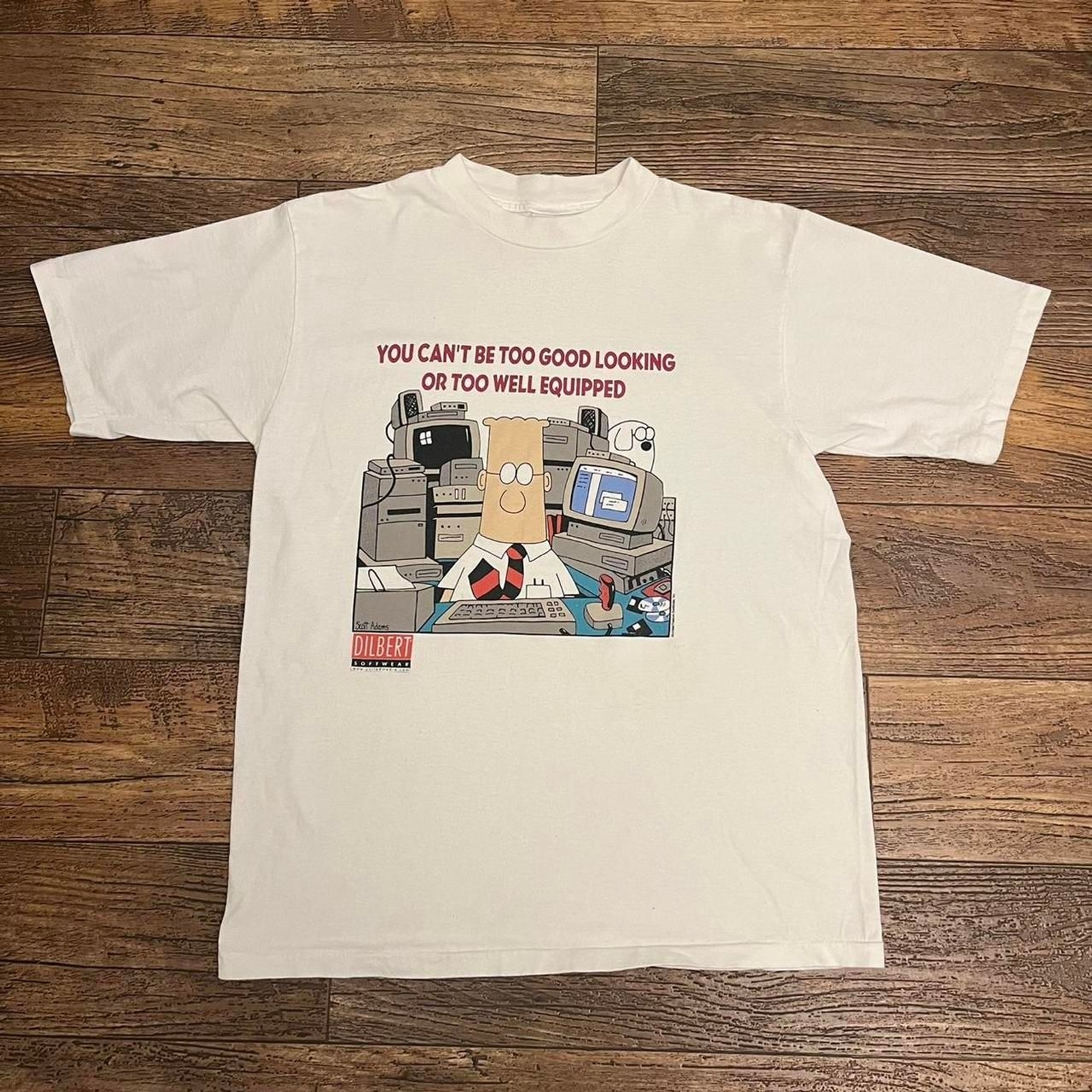 Vintage 90’s “You Can’t Be Too Good Looking Or Too We… - Gem