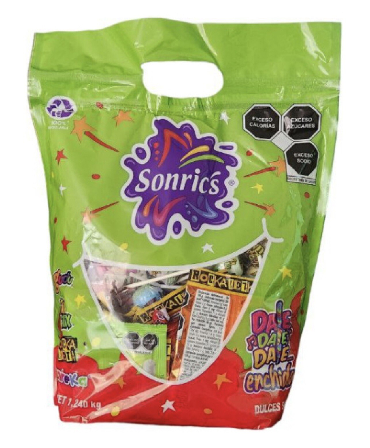 SONRIC’S MEXICAN MIXED CANDIES (2.73 Lb) - PIÑATERO DE SONRIC’S (1.24 ...