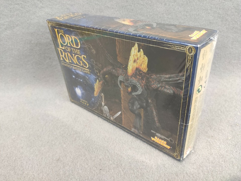 Balrog Lord Of The Rings Games Workshop Miniature New Vintage Citadel ...