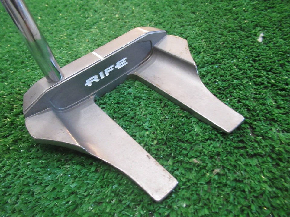 RIFE Ac THE VAULT 002 ACE PUTTER GOLF CLUB STEEL GOOD GRIP RH 35" RARE ...