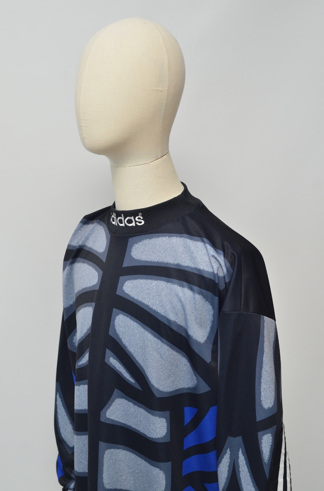 Adidas Vintage Rare Men's Black Skeleton Goalkeeper Jersey Size L Made ...