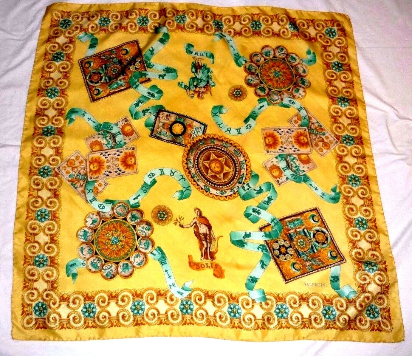 Valentini Gorgeous Foretell Symbols Design 100% Silky… - Gem