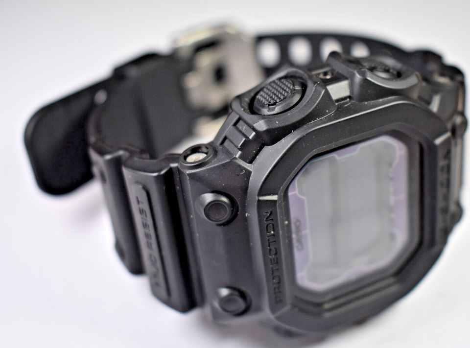 Casio GX56BB-1 (3221) G-Shock Tough Solar Black King of Shock Men's ...