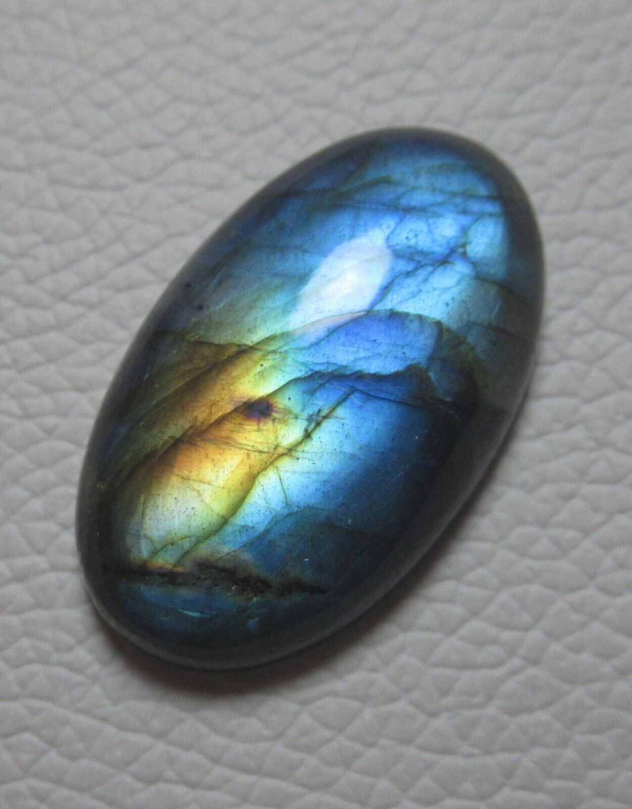 Natural Labradorite Cab Oval 45.10 Cts Smooth Loose Gemstone Cabochon J ...