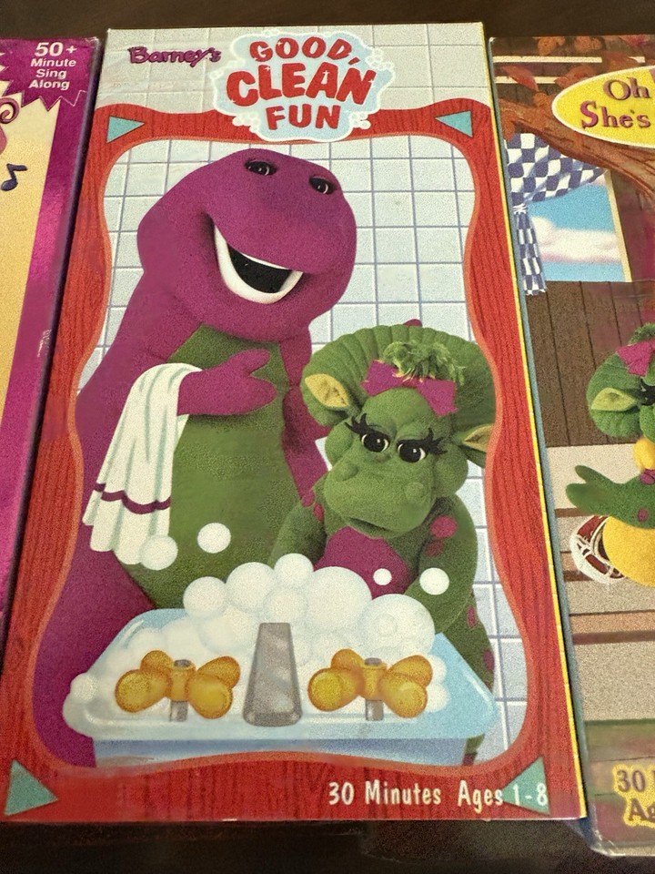 Vintage 1990’s Barney VHS Tapes | eBay