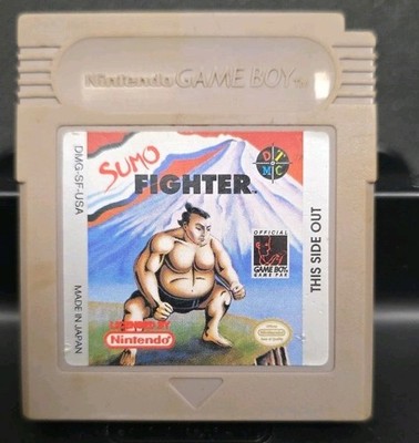 Sumo Fighter (Nintendo Game Boy, 1993) Authentic Game Cartridge Only ...