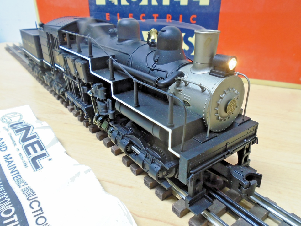 Clean Lionel 18023 Western Maryland Shay Logging Loco Runs/Light/Smoke ...