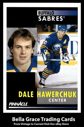 1991-92 Pinnacle Dale Hawerchuk #80 Buffalo Sabres NHL Hockey | eBay