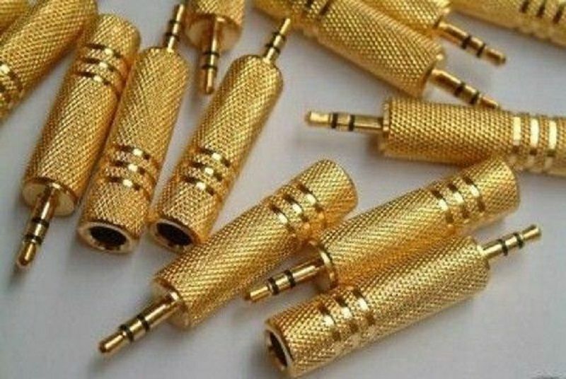 1/8" Stereo input plug to 1/4" Earphone output jack for Gaming ...