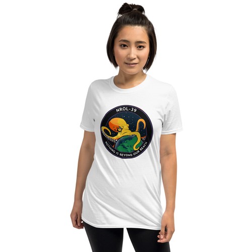 Spy Mission - Official NROL-39 octopus logo T-Shirt | spy satellite USA ...
