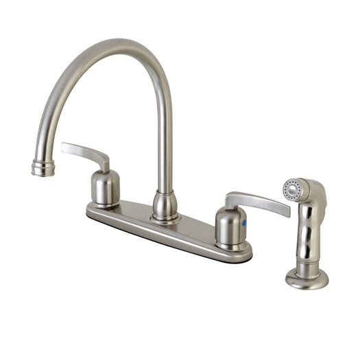 Kingston Brass FB79.EFLSP Centurion 1.8 GPM Standard Kitchen - Nickel | eBay