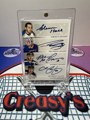 2014 PANINI CONTENDERS 8 WAY AUTO MILLER, HALL, JOSEPH, MACINNIS ...