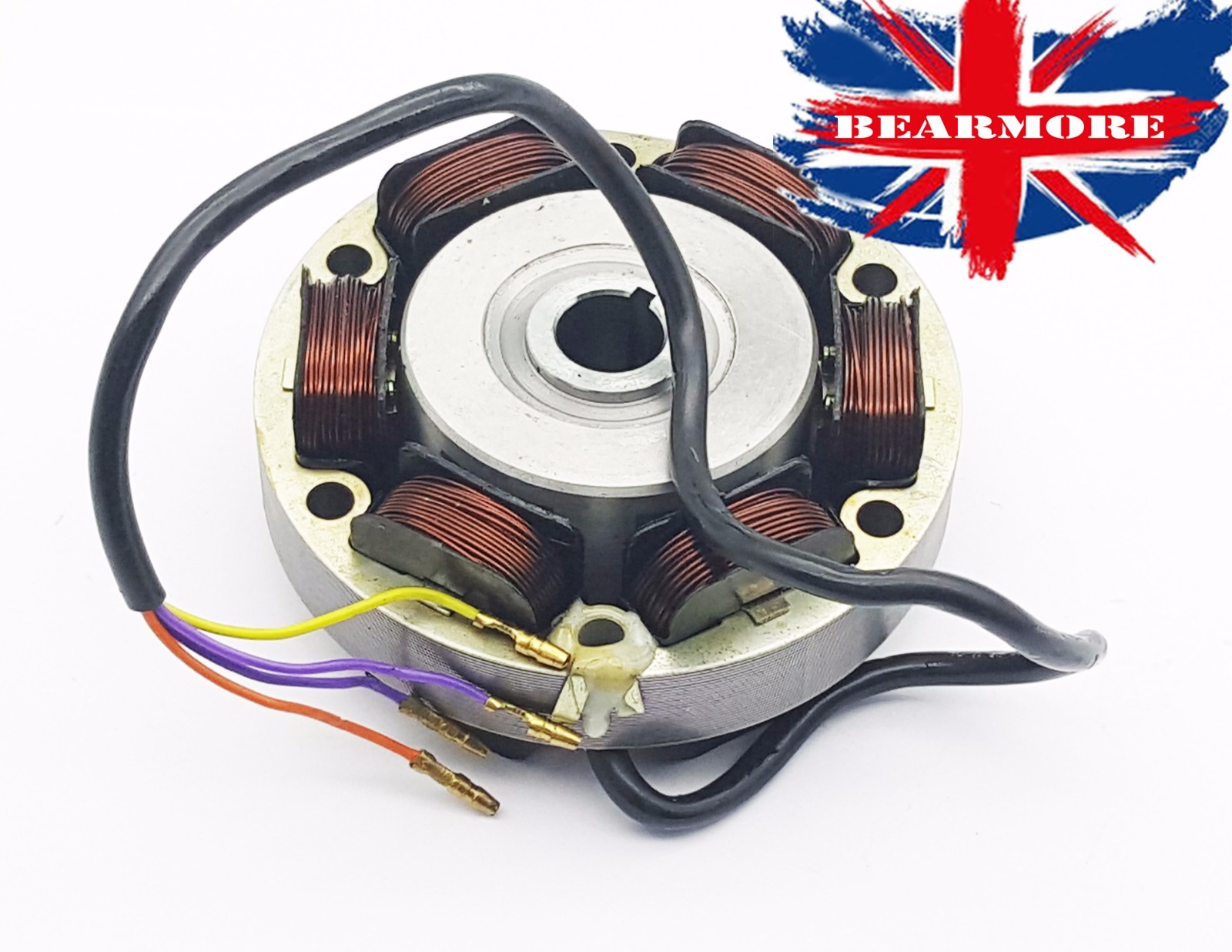 4 WIRE 12V ALTERNATOR SET FOR ROYAL ENFIELD MOTORBIKE PART NO:170413 | eBay