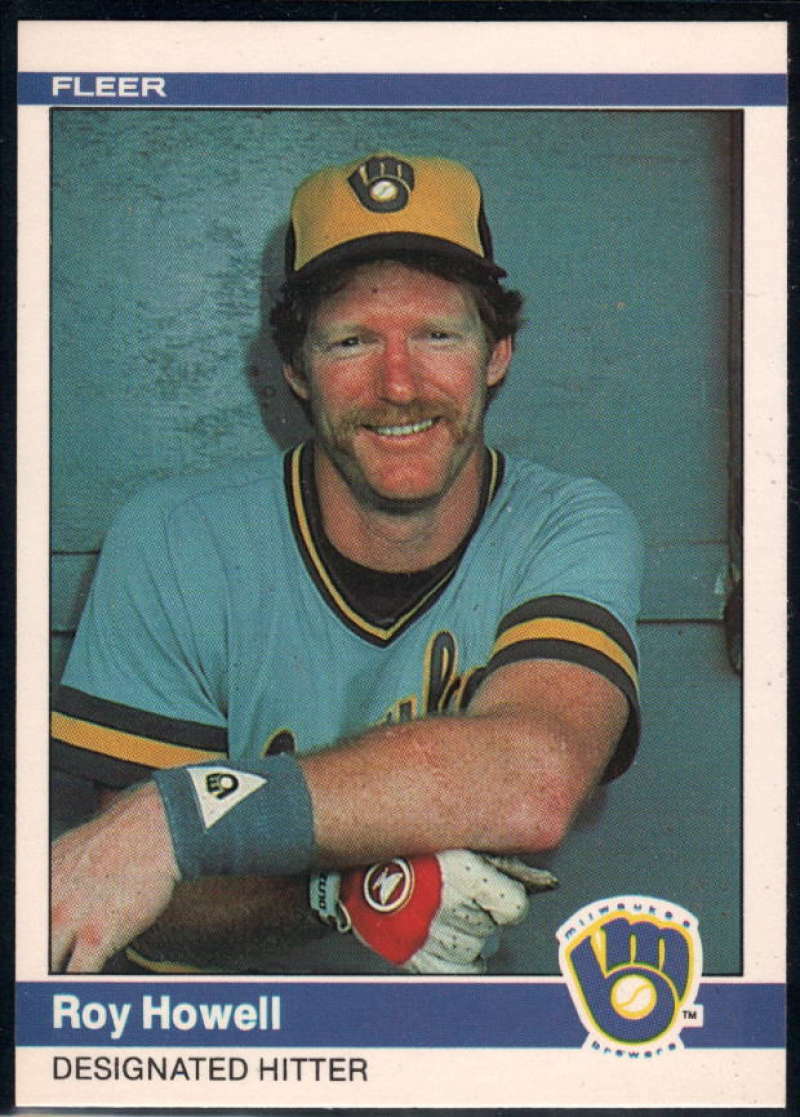 1984 Fleer #203 Roy Howell Brewers | eBay