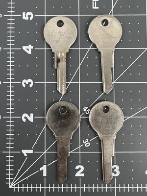 VOLKSWAGEN - Auto Key Blanks - Taylor U.S.A. - V68L - (4) Total | eBay