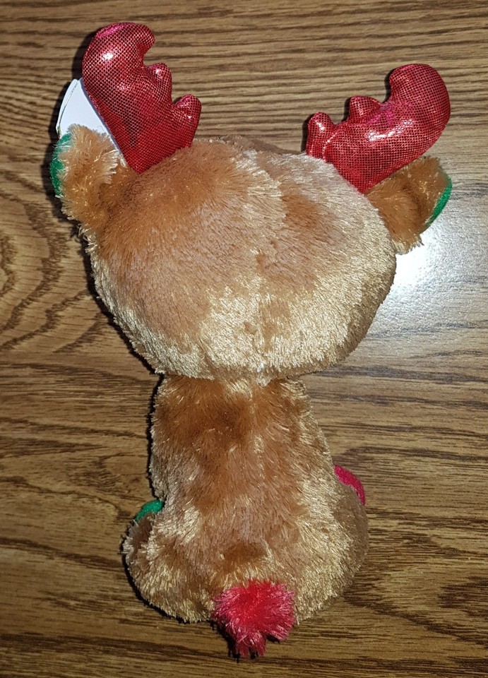 Alpine Ty Christmas Reindeer Beanbag Stuffed Animal Plush Toy | eBay