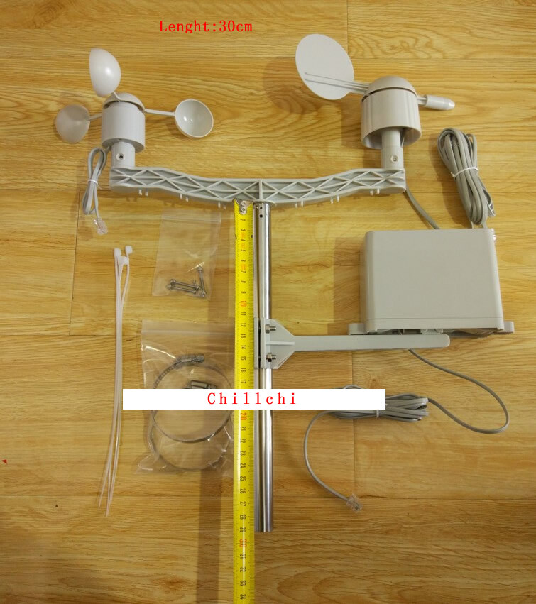 Weather Station Wind Speed Sensor Wind Direction and Rainfall For APRS ...