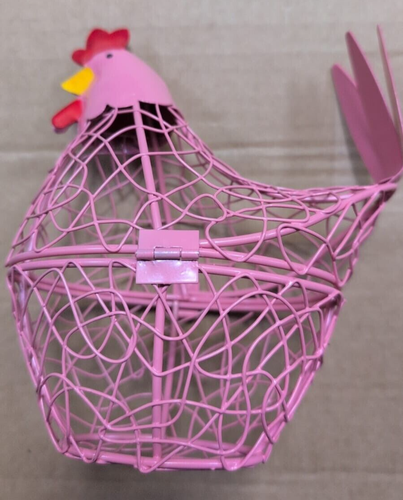 Hoement Hen Shaped Egg Basket Food Container Pink - SOLD AS SHOWN | eBay