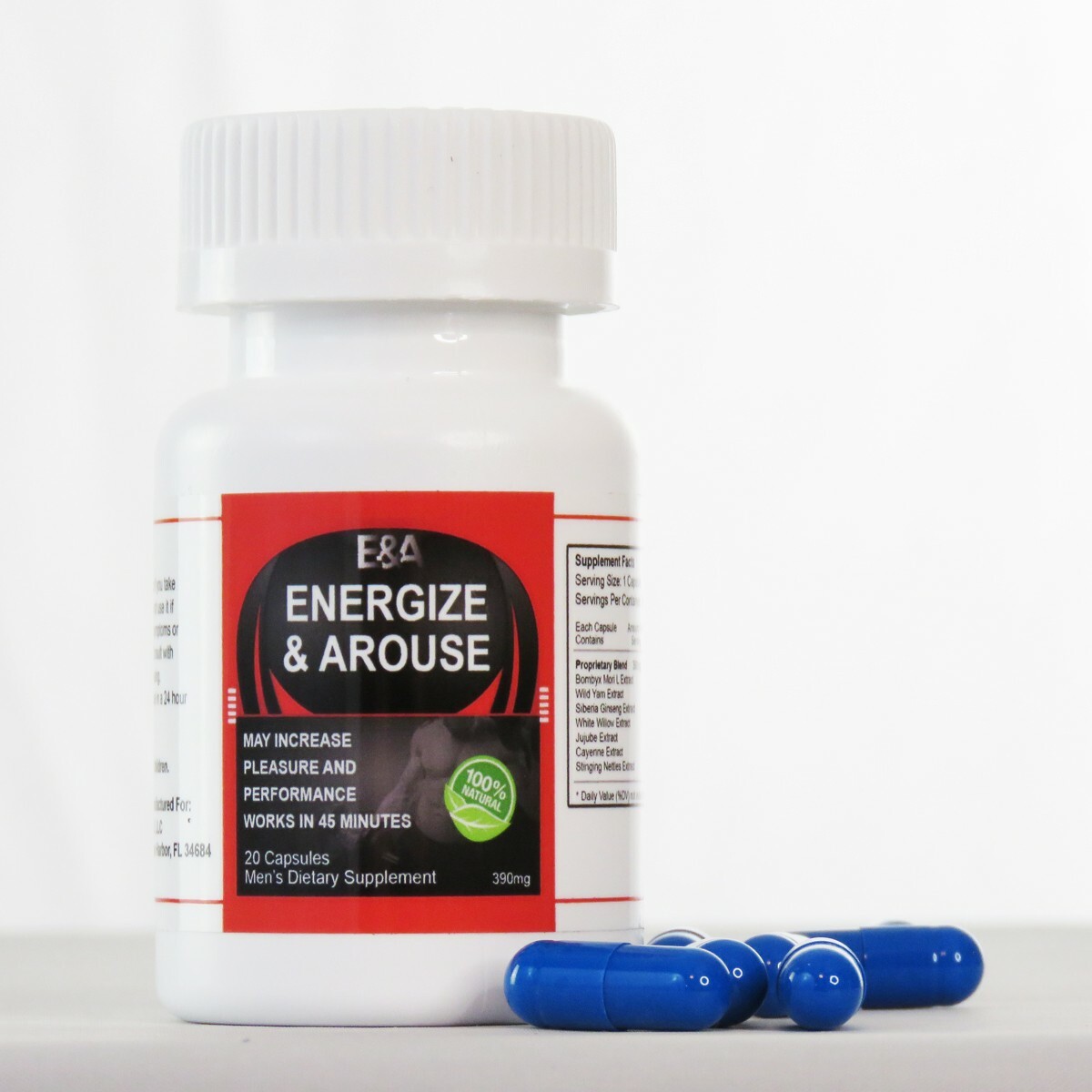 Energize & Arouse Rapid Male Performance Enhancer, Energy & Endurance ...