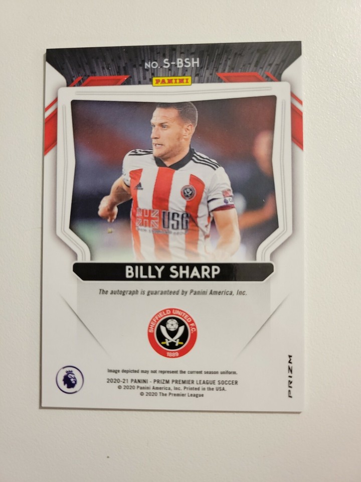 Billy Sharp 2020-21 Prizm EPL Premier League Breakaway Auto SP | eBay