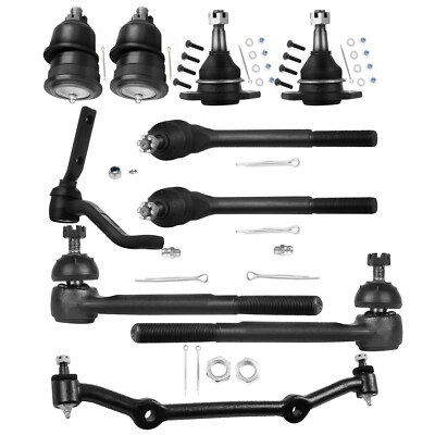 10x For 1982-1995 Chevrolet S10 Front Lower Ball joint Inner Outer Tie ...