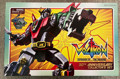 Voltron 30th Anniversary Die Cast Action Figures Collector Edition ...