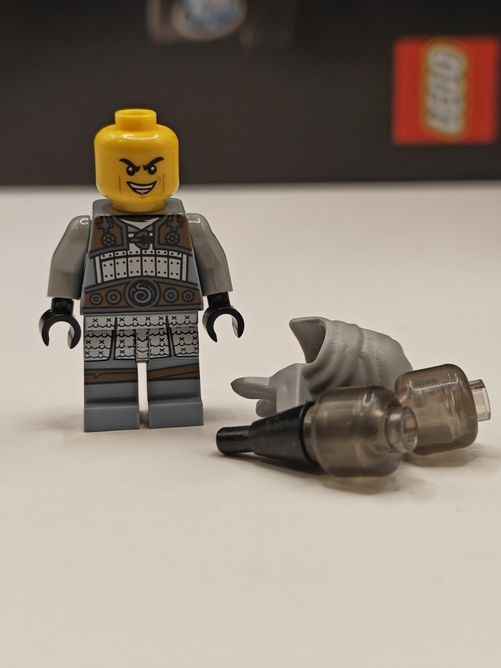 NEW Ninjago Ash Custom Lego Minifigure 853687 Elemental Master of Smoke ...