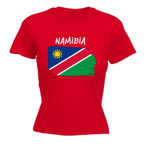Namibia Country Flag Nationality - Womens T-Shirt Tshirt T Shirt Gift ...