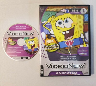 VideoNow SpongeBob SquarePants Color Hall Monitor Jellyfish Jam Game ...