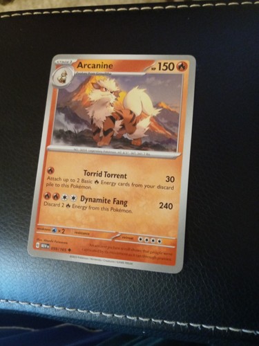 Pokémon TCG Arcanine Scarlet & Violet-151 059/165 Regular Uncommon | eBay