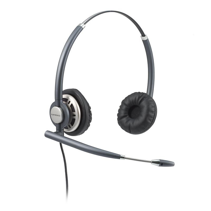 Plantronics HW720 EncorePro Binaural Headband Noise Canceling QD ...