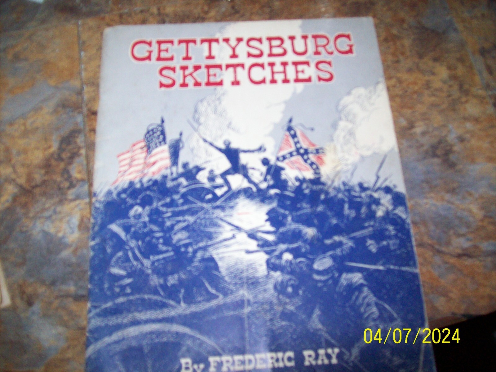 gettysburg sketches by frederic ray | eBay