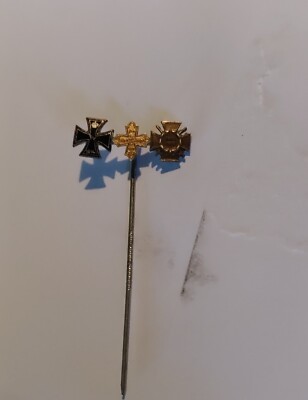 WW2 GERMAN STICK PIN (iron cross, Honor cross, Hesse-Darmstadt) | eBay
