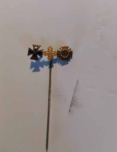 WW2 GERMAN STICK PIN (iron cross, Honor cross, Hesse-Darmstadt) | eBay
