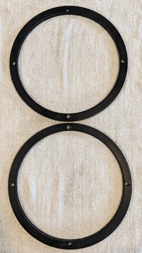 Pair of Original Realistic Optimus T-200 Trim Rings for the 10" Woofers ...