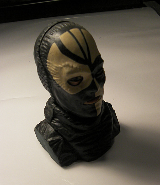 DOCTOR WHO Head up Display bust SHARAZ JEK - THE CAVES OF ANDROZANI ...