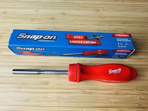 Snap-on Tools RARE Airshow 2024 Hard Handle Ratcheting Screwdriver ...