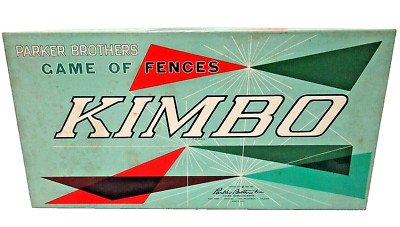 Vintage Parker Brothers 1960 KIMBO Game of Fences Board Game - Complete ...