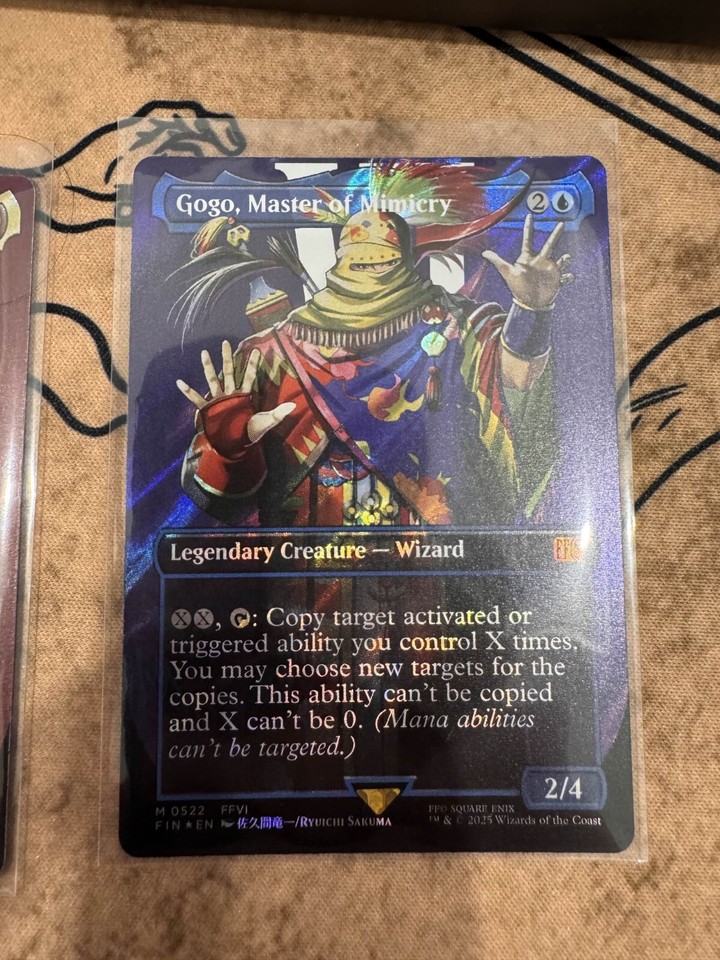 MTG Final Fantasy Surge Foil Commander Lot! Gogo, Master of Mimicry ...