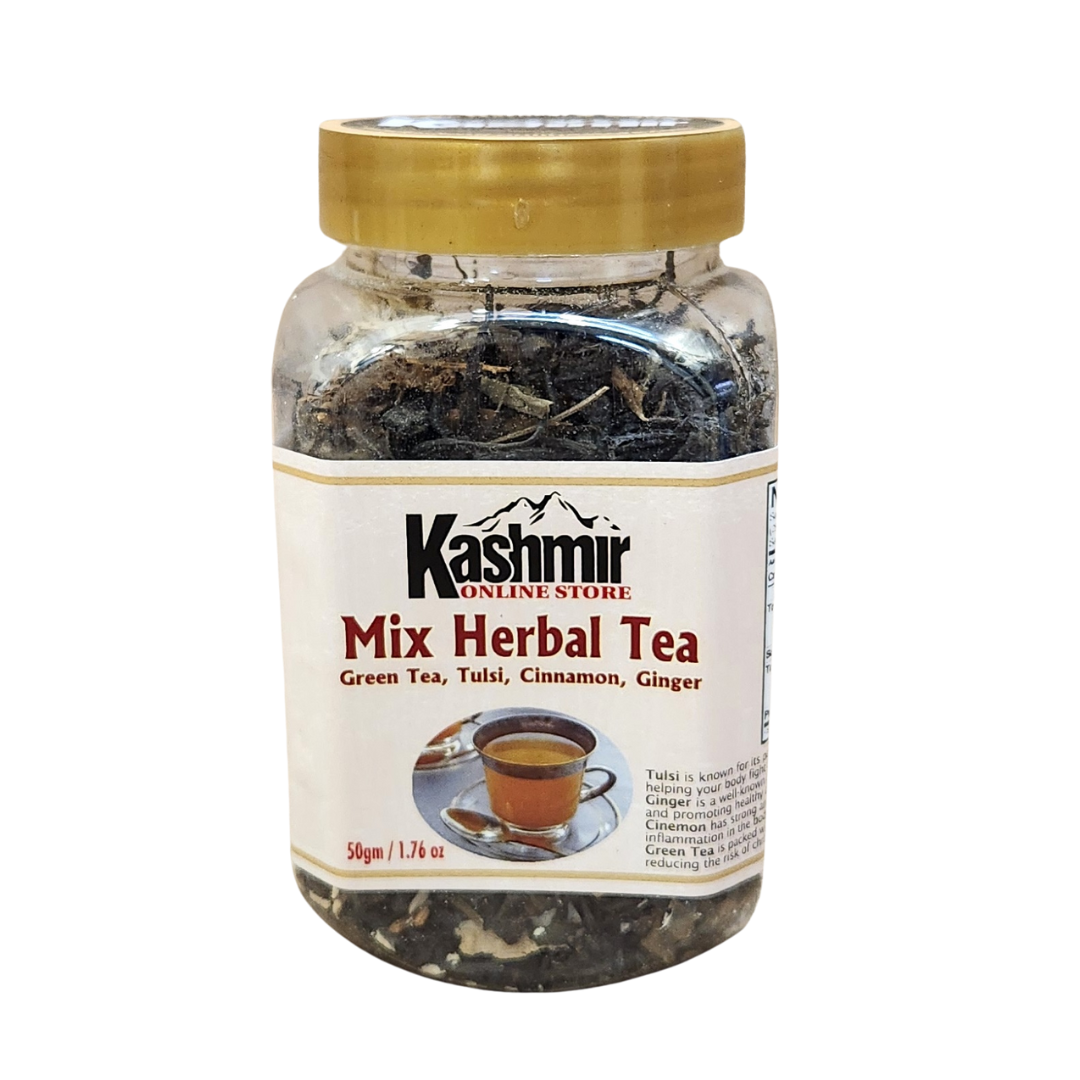 Kashmir Online Store: Herbal Mix Tea with Green Tea, Tulsi, Cinnamon ...