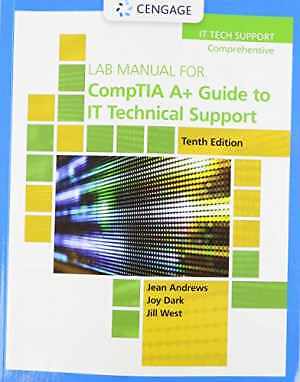 Lab Manual for CompTIA A+ - Paperback, by Andrews Jean Shelton - Very ...