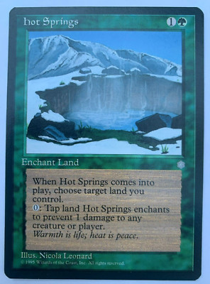 HOT SPRINGS - MAGIC THE GATHERING - ICE AGE - RARE | eBay