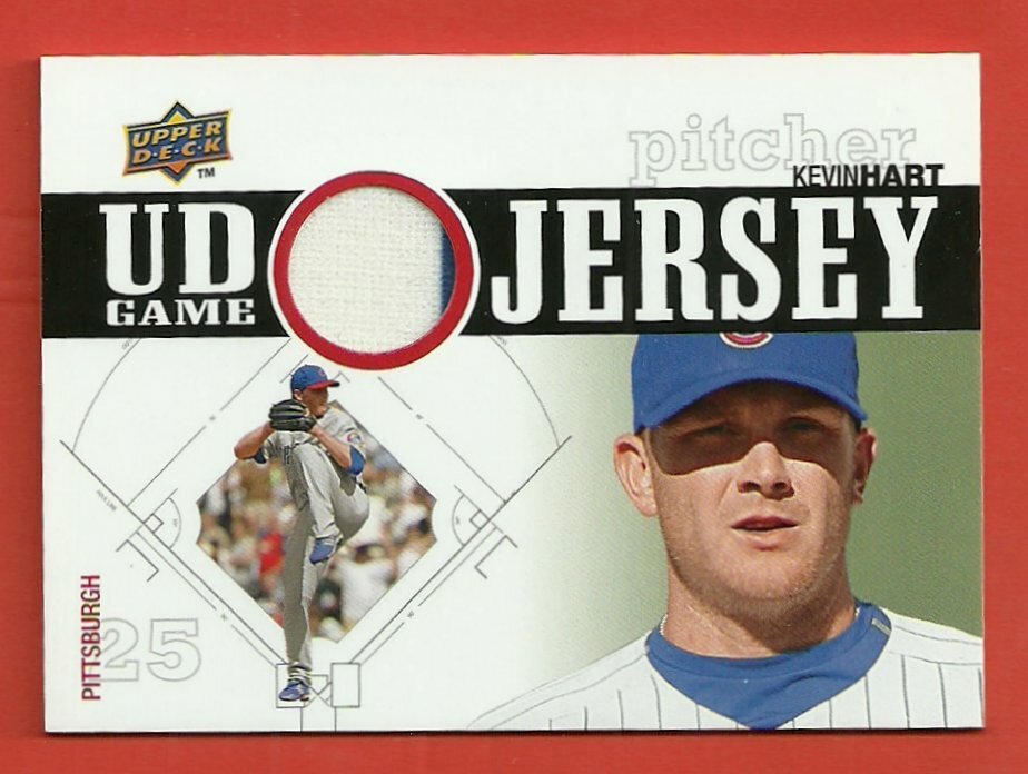 KEVIN HART - 2010 Upper Deck Series 1 - UD Game Jersey Card *Chicago ...