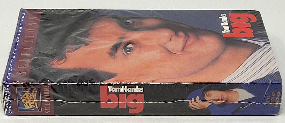Tom Hanks BIG Twentieth Century Fox Selections SEALED VHS Movie Blue ...