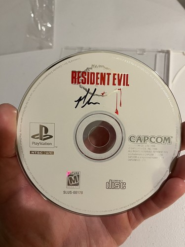 Resident Evil PS1 Playstation 1 Bootleg Hong Kong Silver Rare White ...